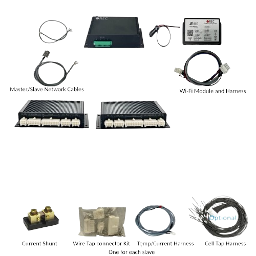REC BMS High Current 24V Master/Slave Kit – Off Grid and Marine Energy